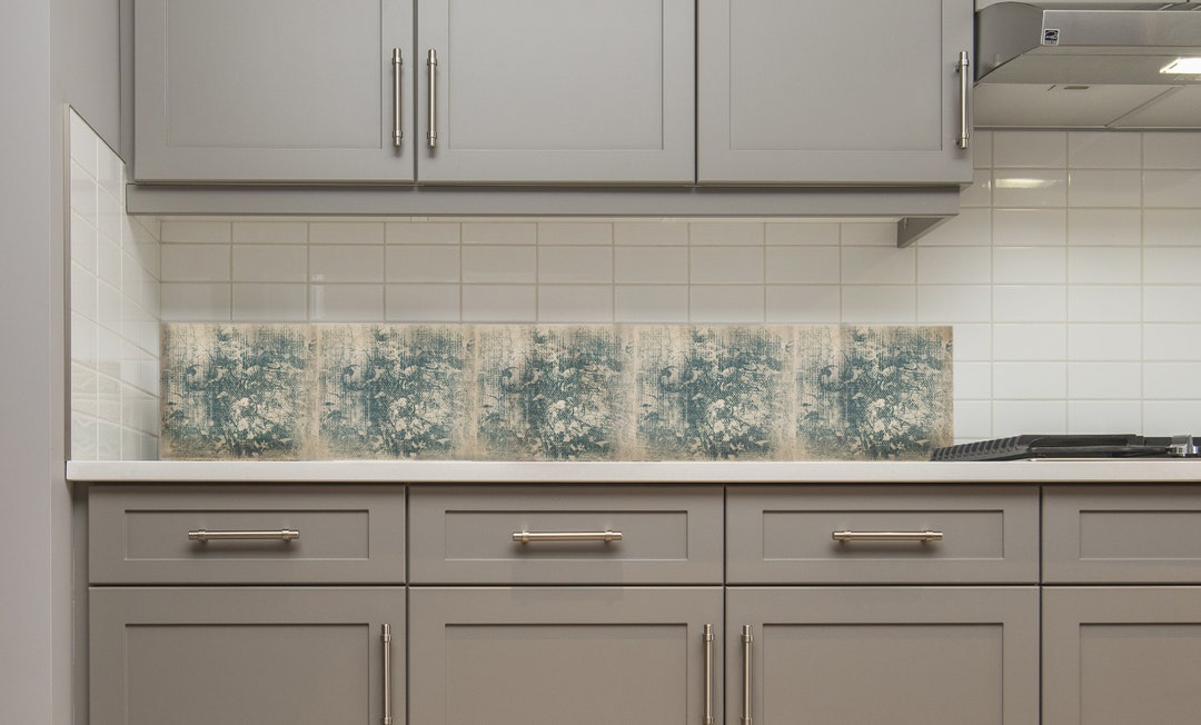 Artistic Wall Decal Murals, Peel Stick Backsplash, Kitchen & Bathroom ...