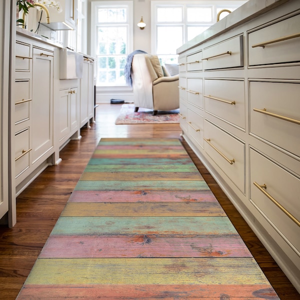 Wood Floor Mat - Etsy