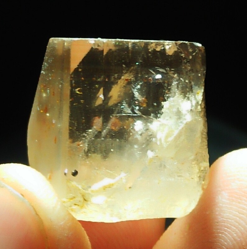Natural Rare Imperial Microlite Topaz Terminated 100% Transparent ...