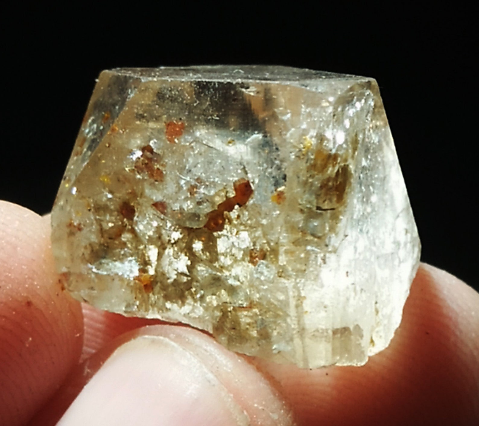 Natural Rare Imperial Microlite Topaz Terminated 100% - Etsy