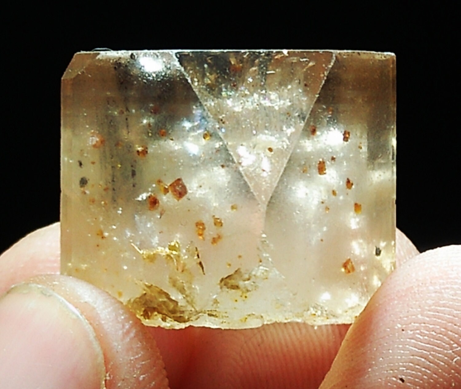 Natural Rare Imperial Microlite Topaz Terminated 100% Transparent ...