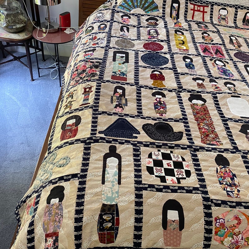 Japanese Quilt - Etsy