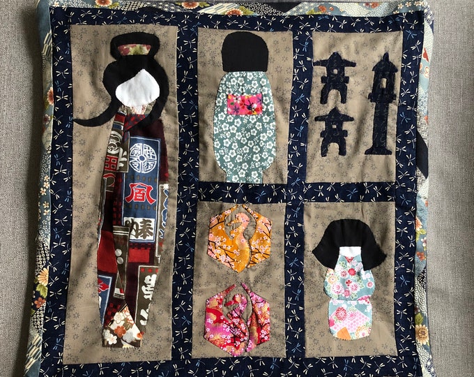 Hand Made Japanese Style Throw Cushions 50cm X 50cm - Etsy Ireland