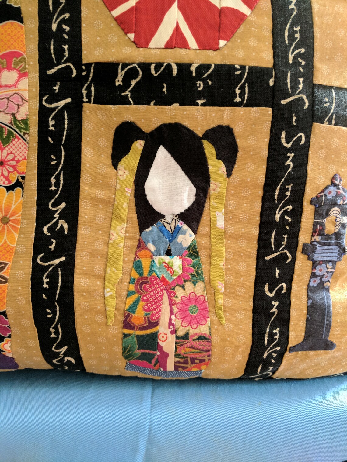 Hand Made Japanese Style Throw Cushions 50cm X 50cm - Etsy Ireland