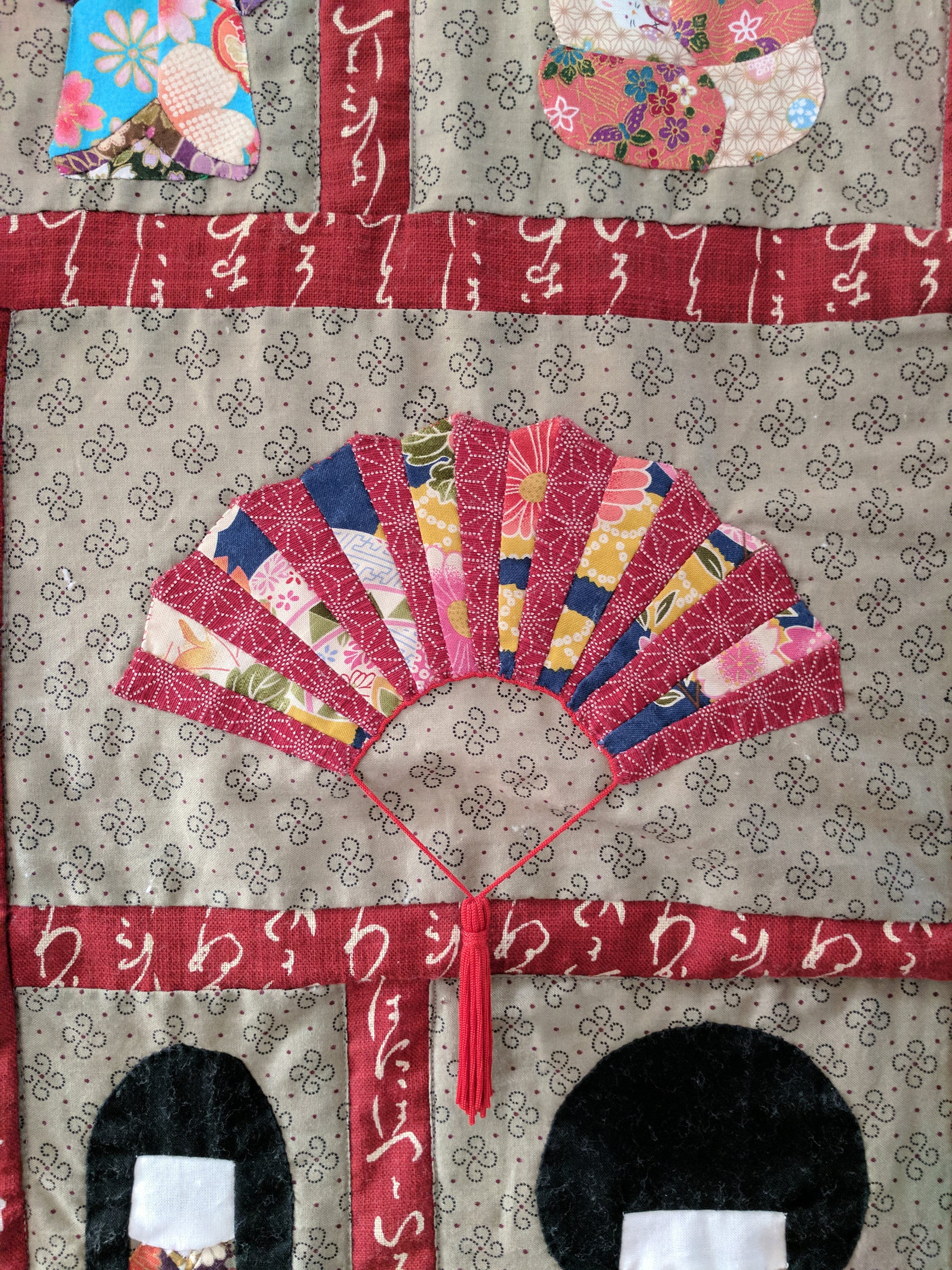 Japanese Patchwork Wall Hanging, 157x167cm - Etsy