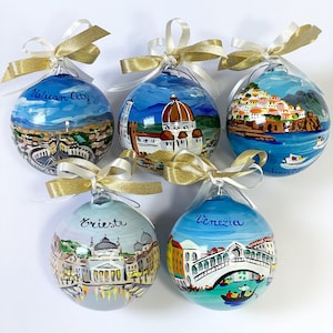 Personalized Bora Bora Souvenir, Hand Painted Christmas Ornament. Ideal ...