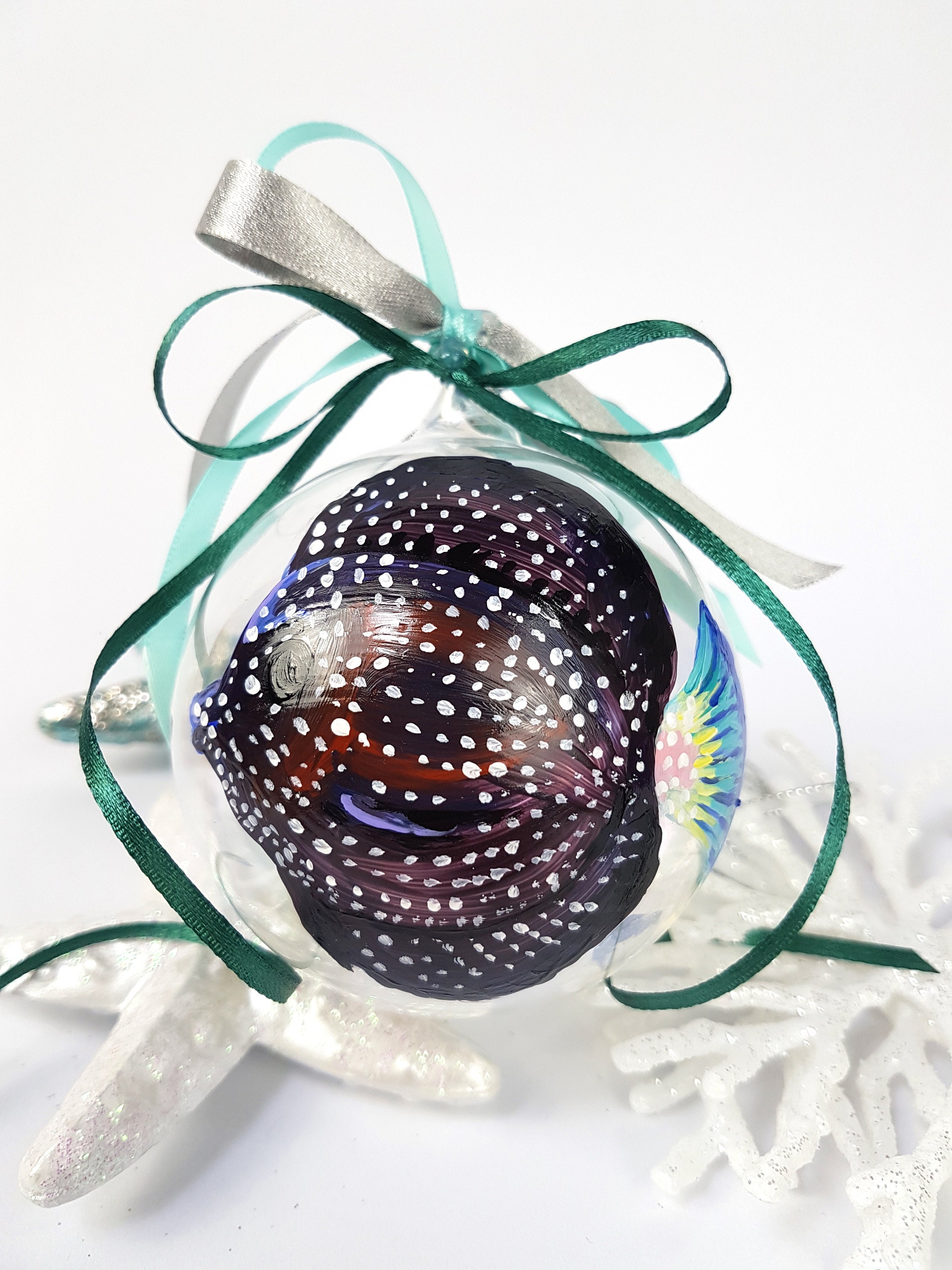 Tropical party tropical fish placeholder decoration. Exotic | Etsy