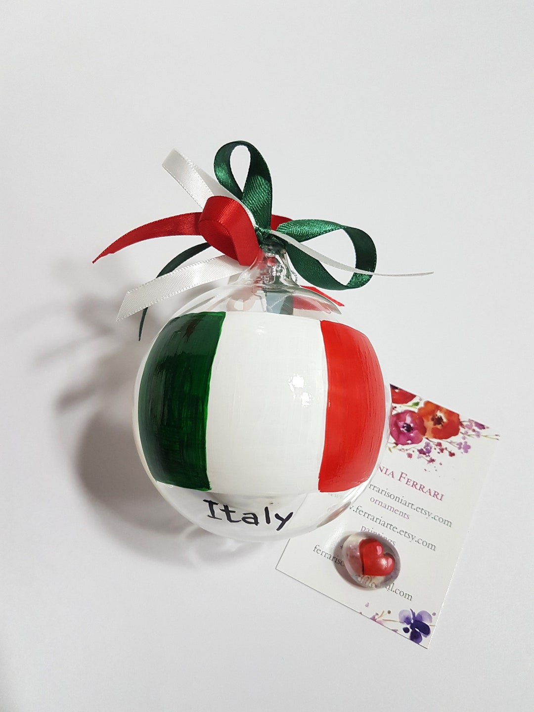 Ball With Italian Flag, Ornament of Italy. National Flags Themed ...