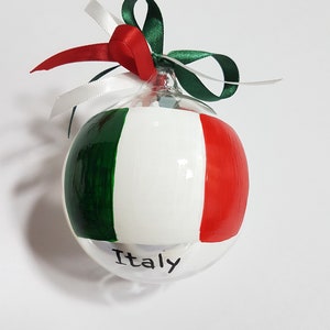 Ball With Italian Flag, Ornament of Italy. National Flags Themed ...