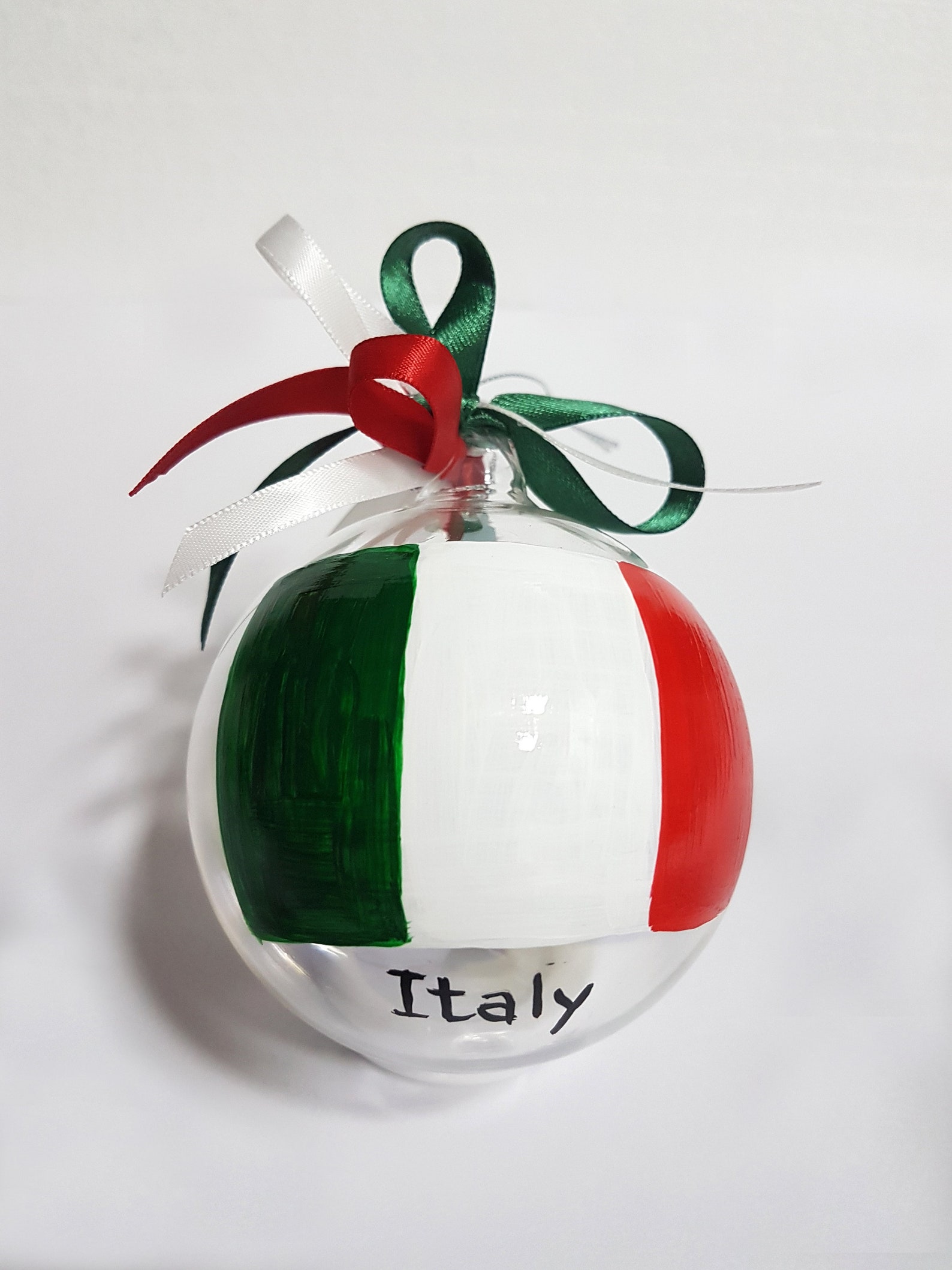 Ball With Italian Flag Ornament of Italy. National Flags - Etsy