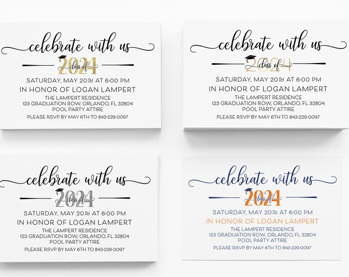 Graduation Gift Insert Card, College Fund QR Code Enclosure Card for ...