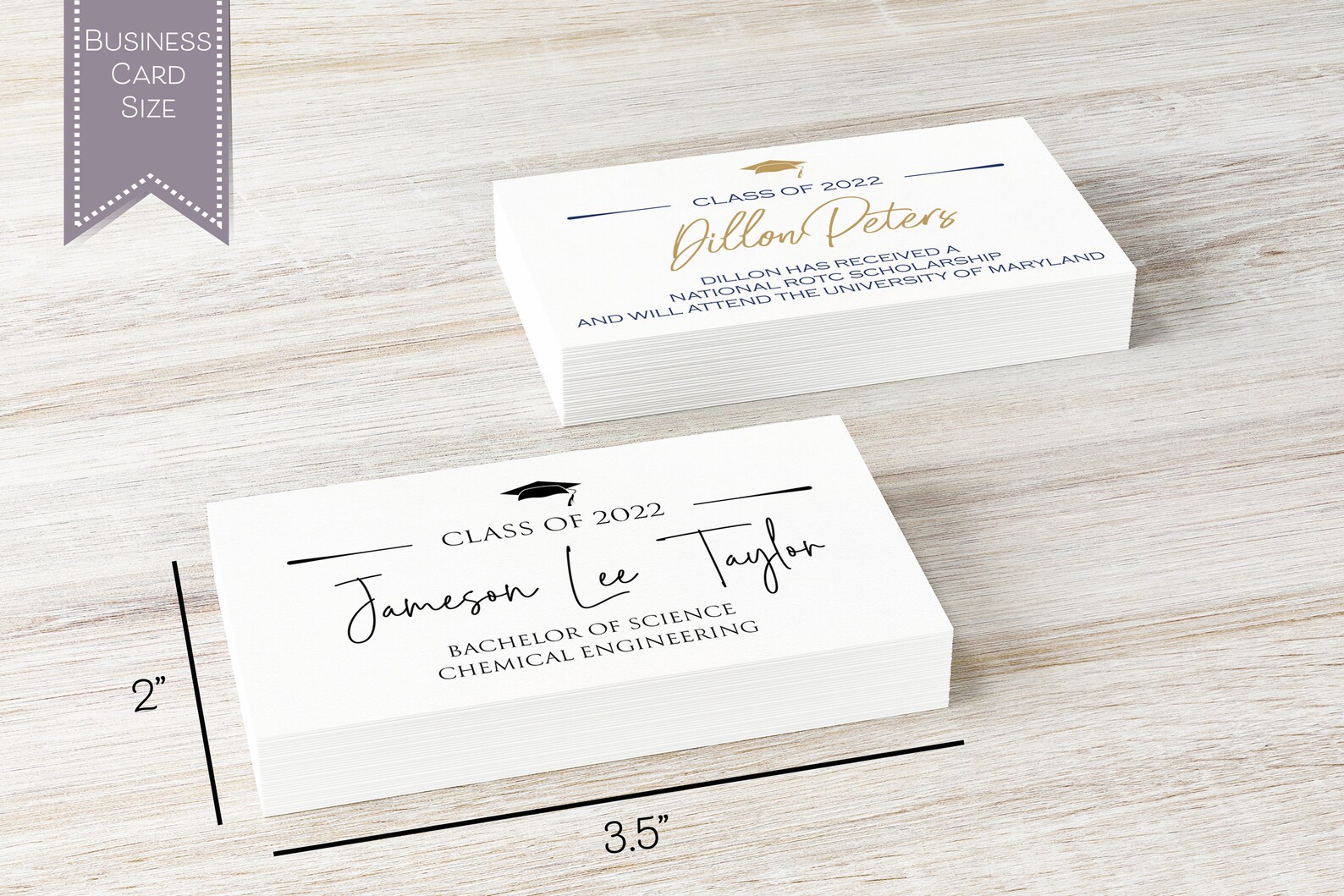 Graduation Name Card Graduate Class of 2023 Announcement - Etsy