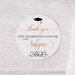 Graduation Thank You Sticker Graduation Party Favor Sticker - Etsy