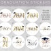 Nursing Graduation Sticker With Stethoscope, Nurse RN Class of 2024 ...