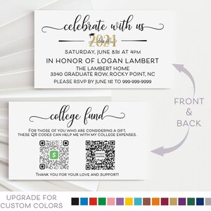 Graduation Address Label Bundle for Class of 2024 Graduation ...