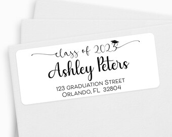 Beach Christmas Address Label, Tropical Holiday Round Address Sticker ...