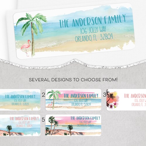 Christmas Address Label Holiday Address Label Return Address - Etsy