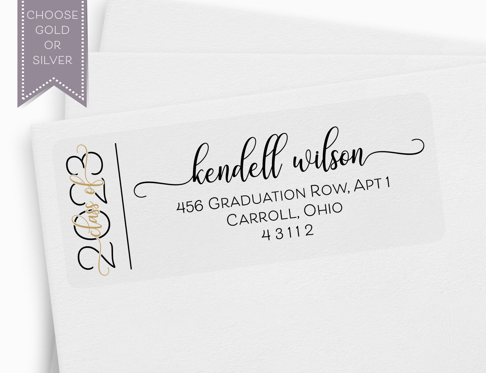 Graduation Announcement Address Label Graduate Invitation - Etsy