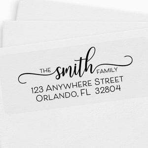 Return Address Labels Family Address Labels Fancy Return | Etsy