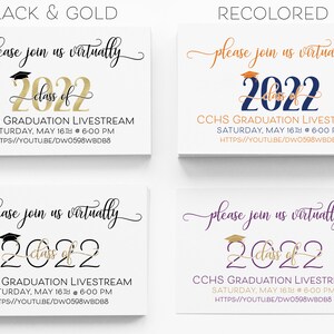 Graduation Announcement Address Label Graduation Invitation - Etsy