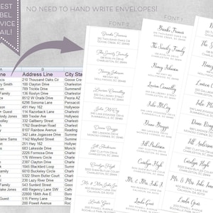 Return Address Labels, Family Address Labels, Fancy Return Address ...