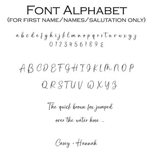 Return Mailing Address Label, Modern Handwriting Personalized Return ...