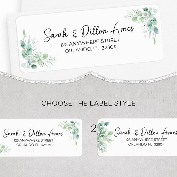 Wedding Address Labels Sage - Etsy