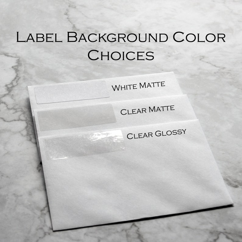 Script Return Address Labels Modern Script Mailing Address - Etsy