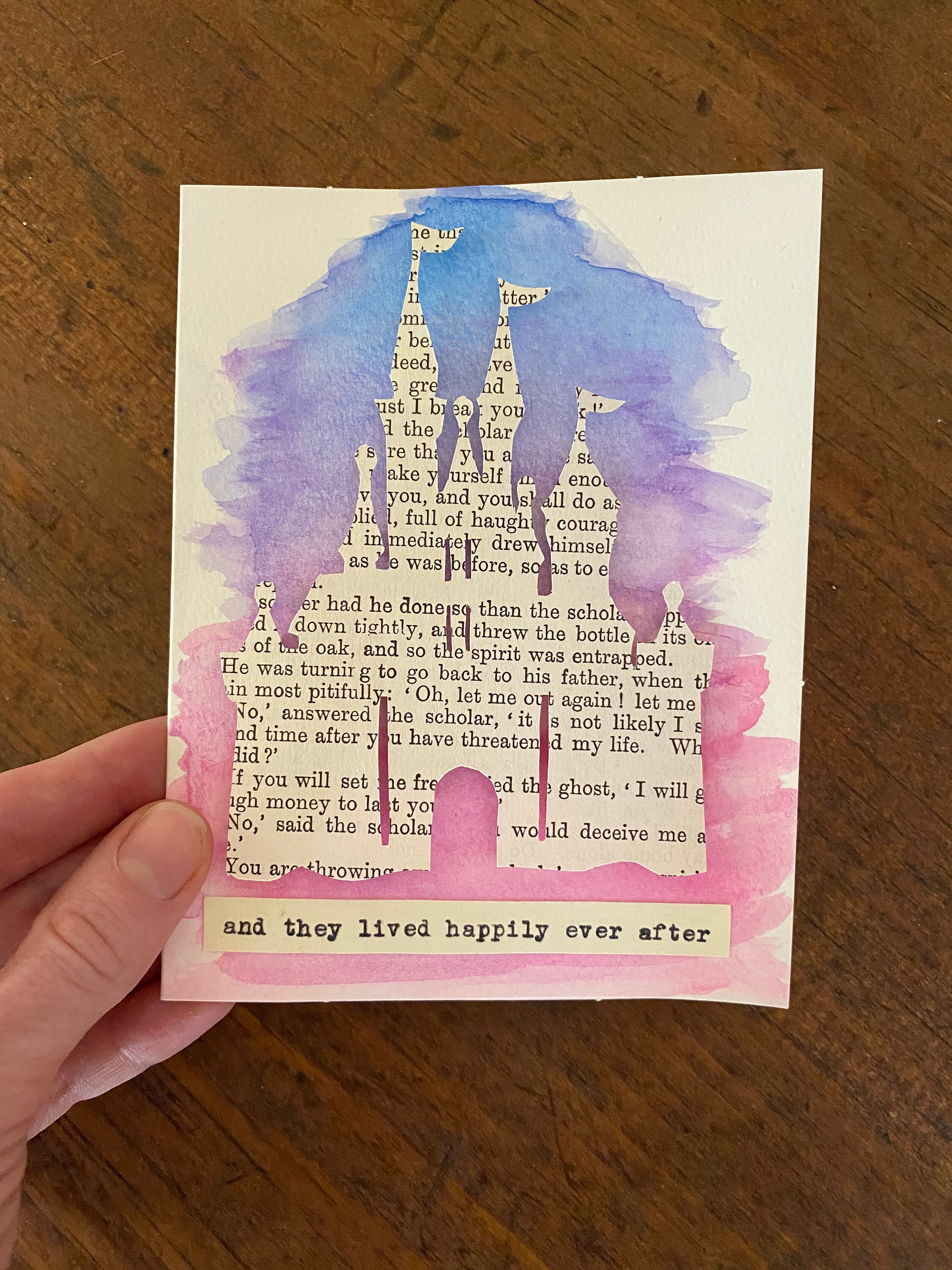 Fairytale Greeting Card: and They Lived Happily Ever After Disney ...