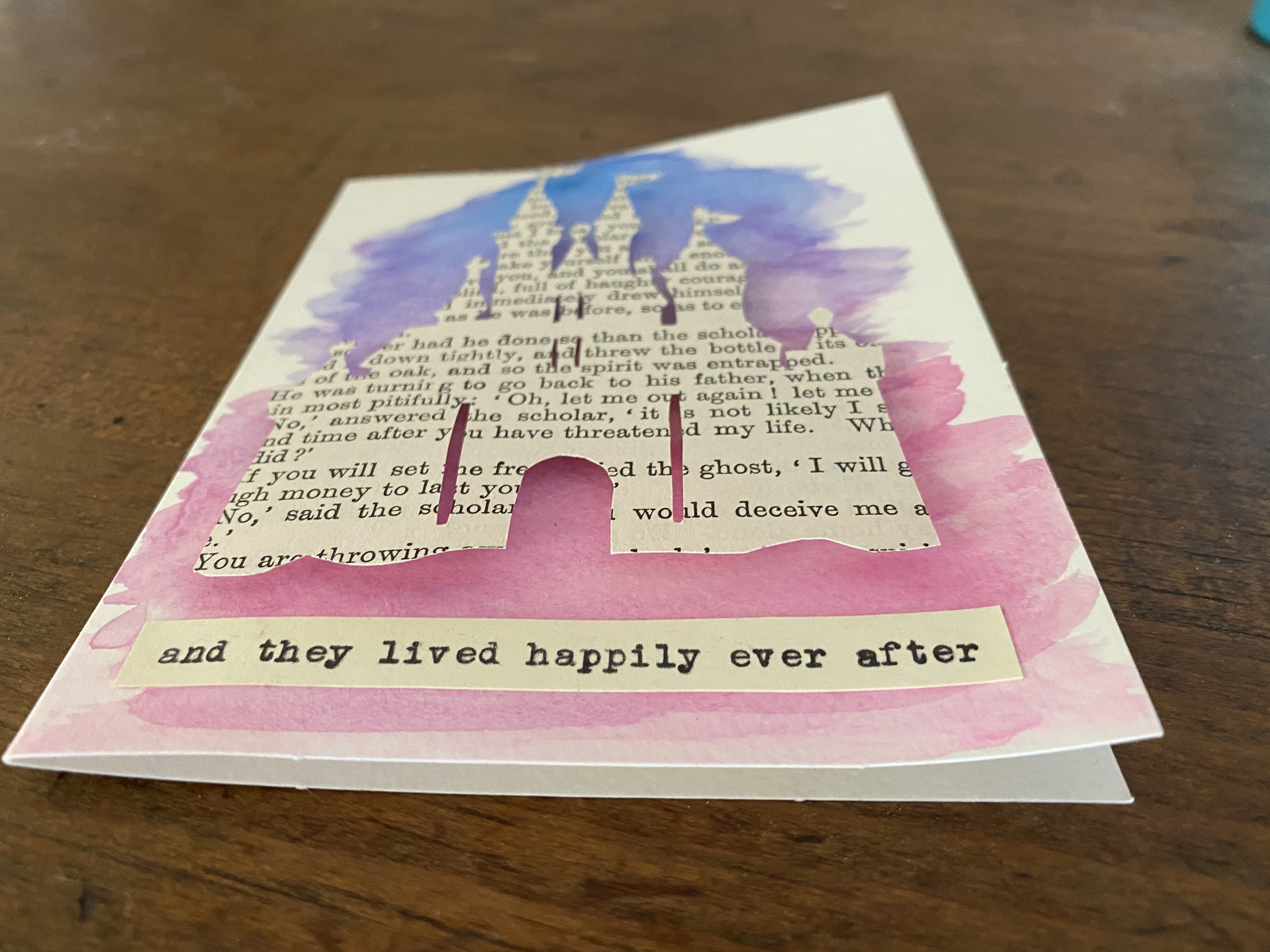 Fairytale Greeting Card: and They Lived Happily Ever After Disney ...