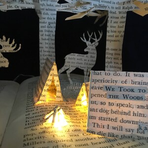 Forest Camping Book Sculpture - Etsy