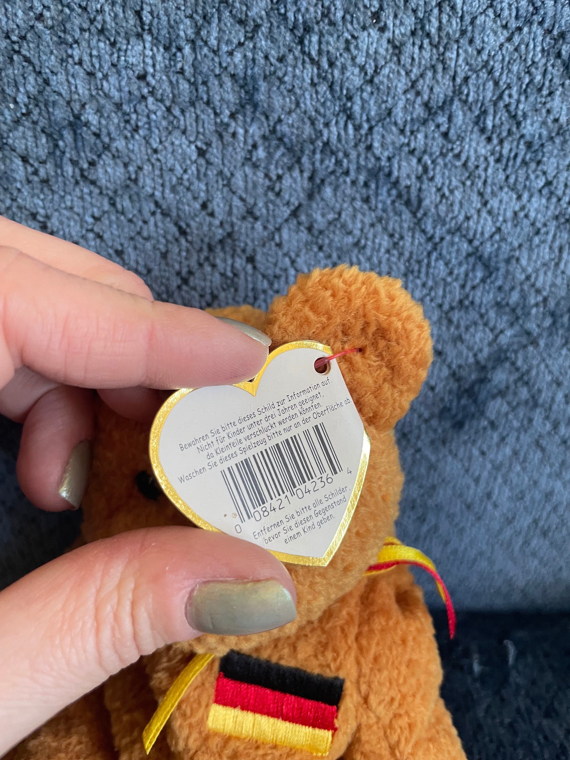 Germania Beanie Baby From Germany (RARE, Early Edition) - Etsy