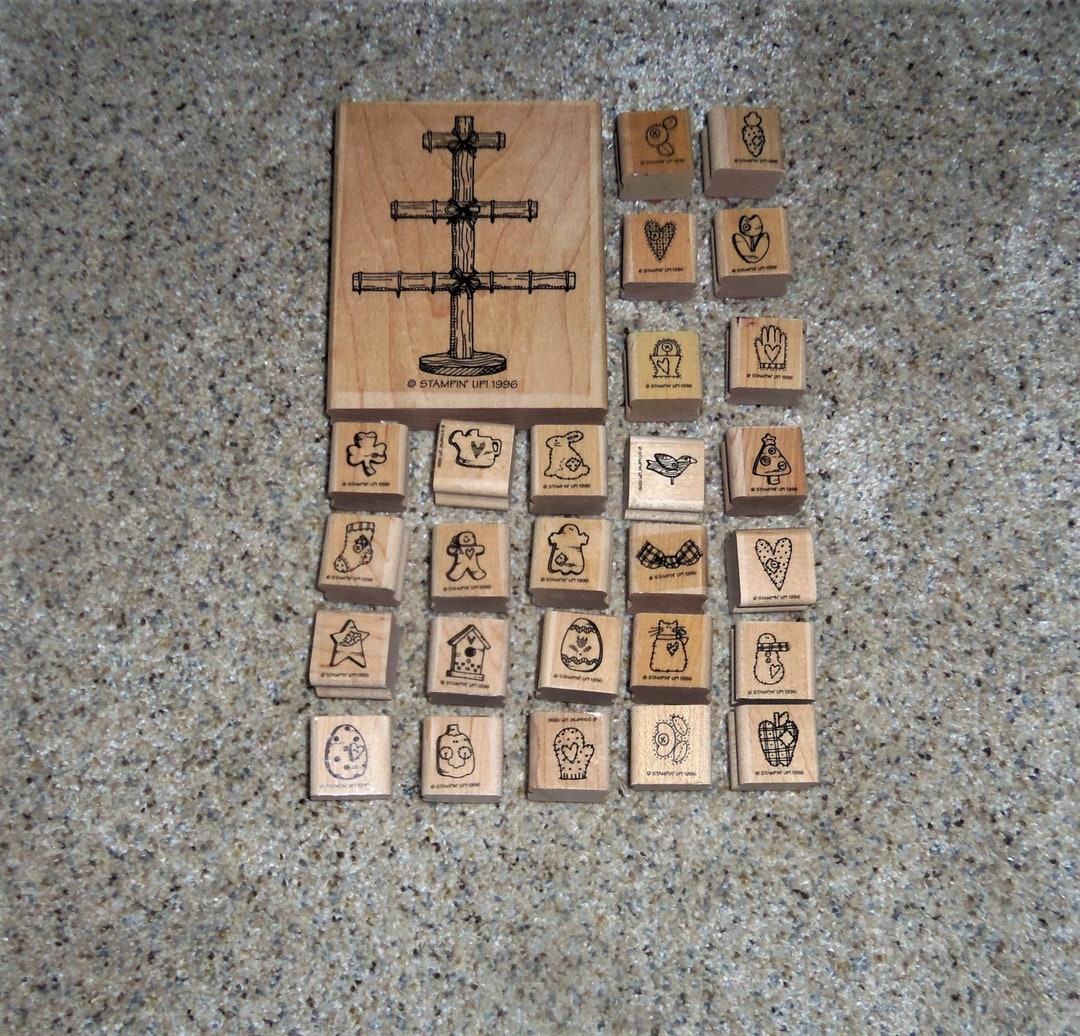 Stampin up Tree Sampler 27pc Stamp Set VGC - Etsy