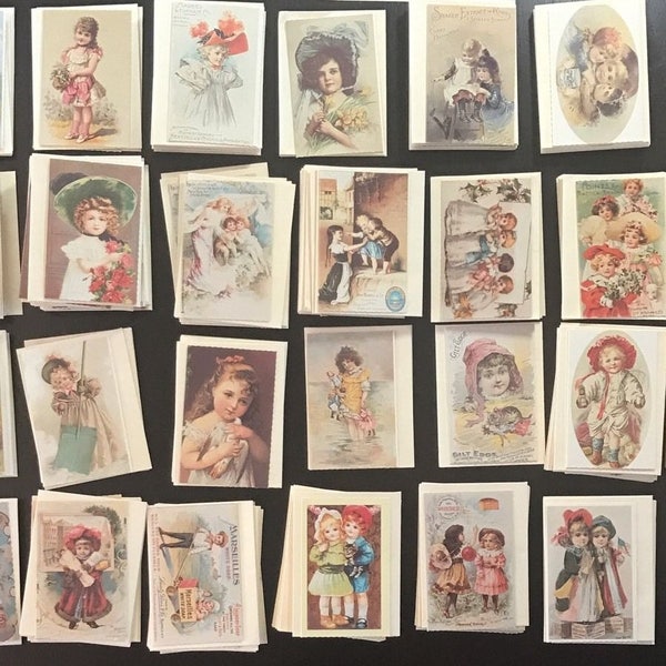 Victorian Cards - Etsy