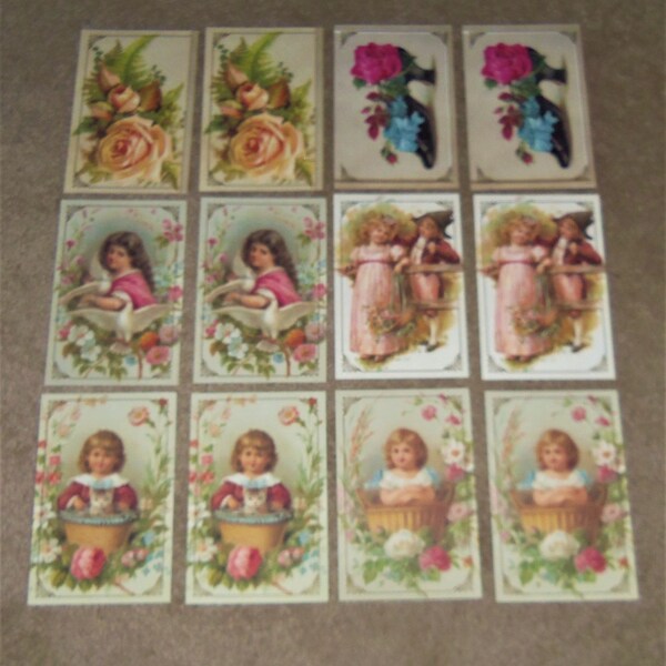 Victorian Note Cards - Etsy