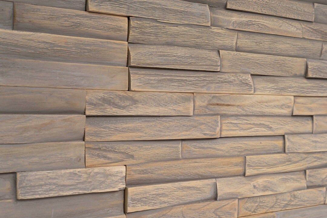 Woody Walls 3D Wall Panels | Wood Planks Are Made From 100% Teak | Each ...