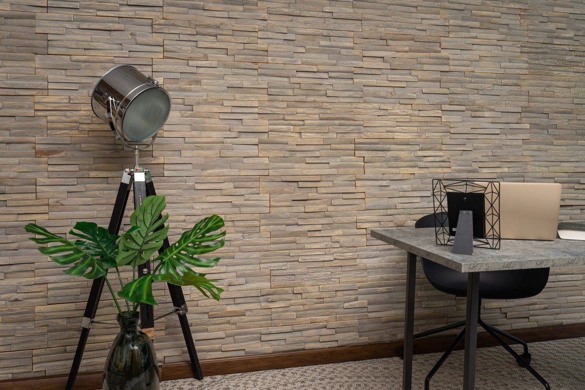 Woody Walls 3D Wall Panels | Wood Planks Are Made From 100% Teak | Each ...