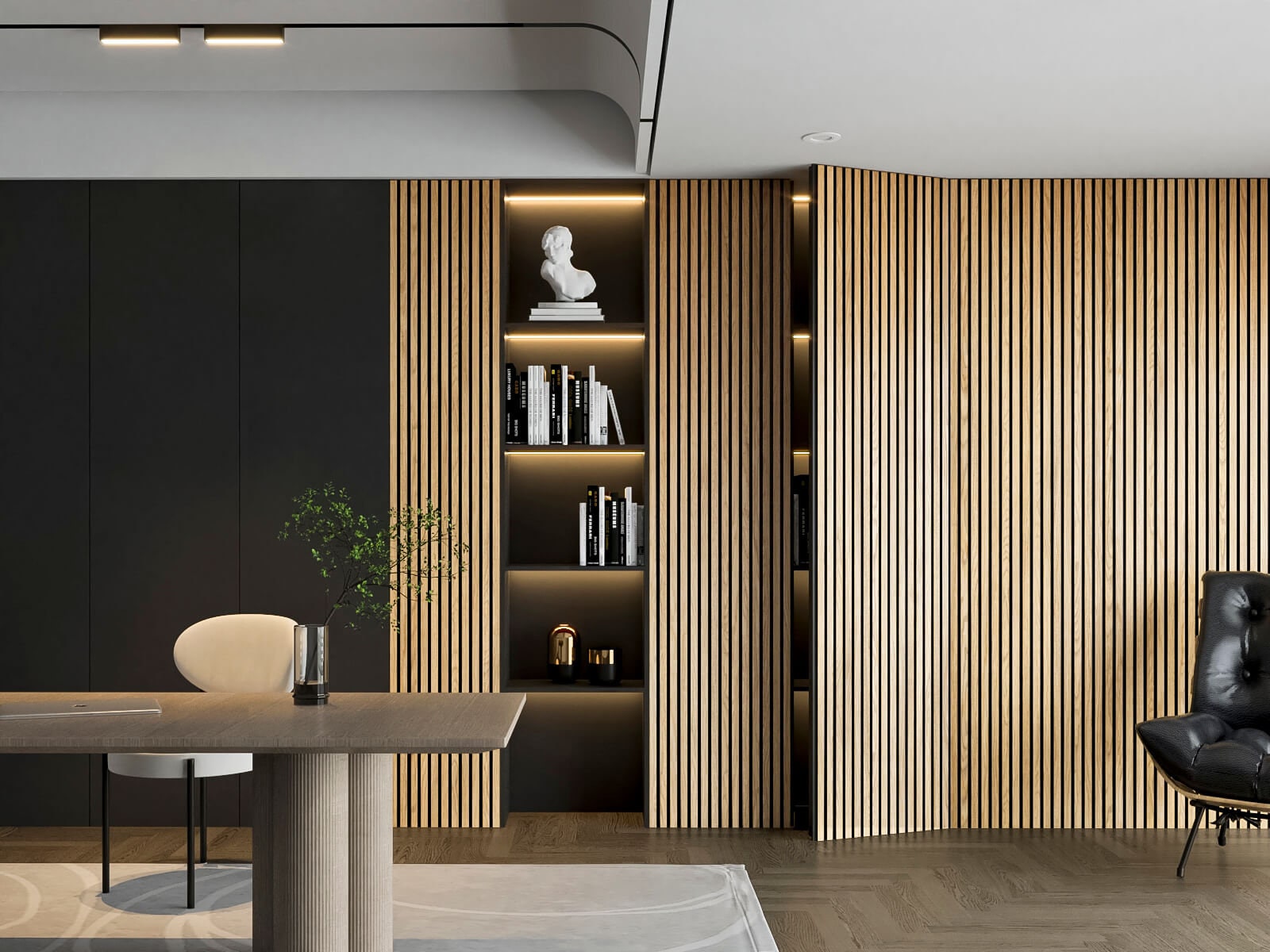 Woody Walls Full Height Acoustic Wood Wall Panels for Interior Wall ...