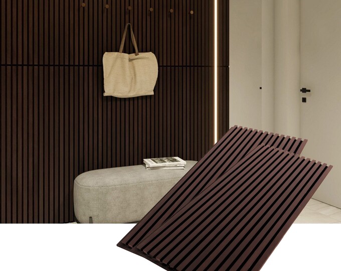Samples of Wood Slat Wall Panels 6 Samples of Each Wood Option Real ...