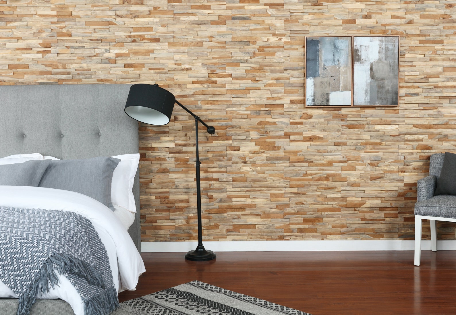 Woody Walls 3D Wall Panels | Wood Planks Are Made From 100% Teak | Each ...