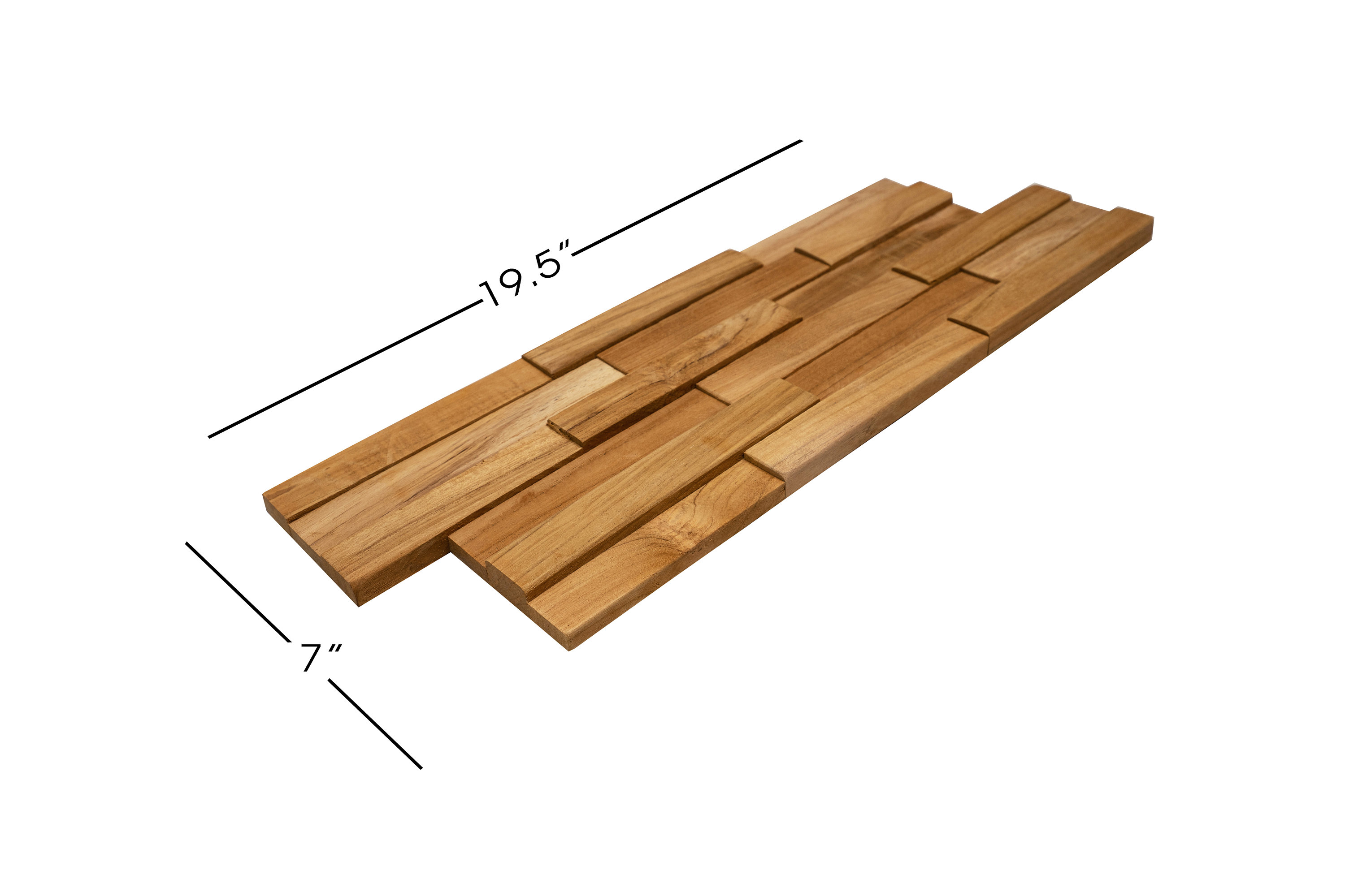 Woody Walls 3D Wall Panels | Wood Planks Are Made From Teak | Each Wood ...