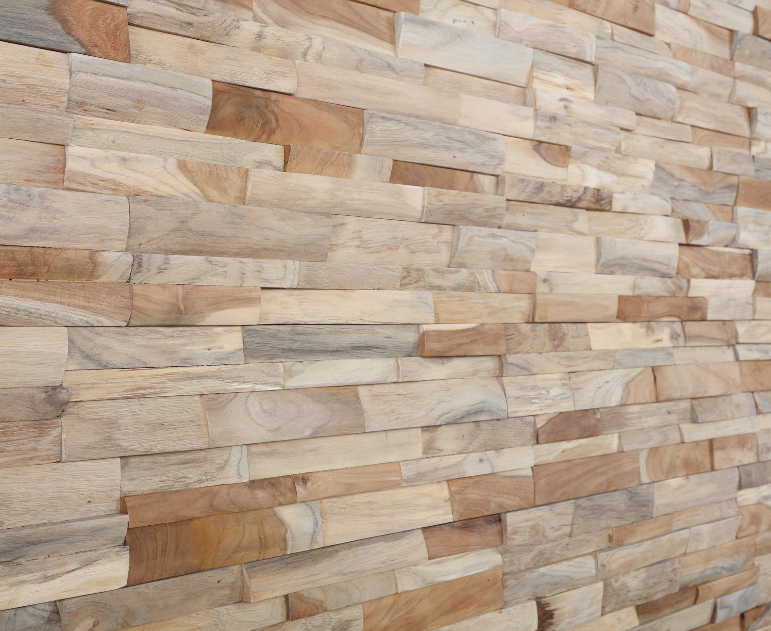 Woody Walls 3D Wall Panels | Wood Planks Are Made From 100% Teak | Each ...