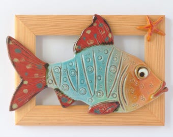 Fish wall decor | Etsy