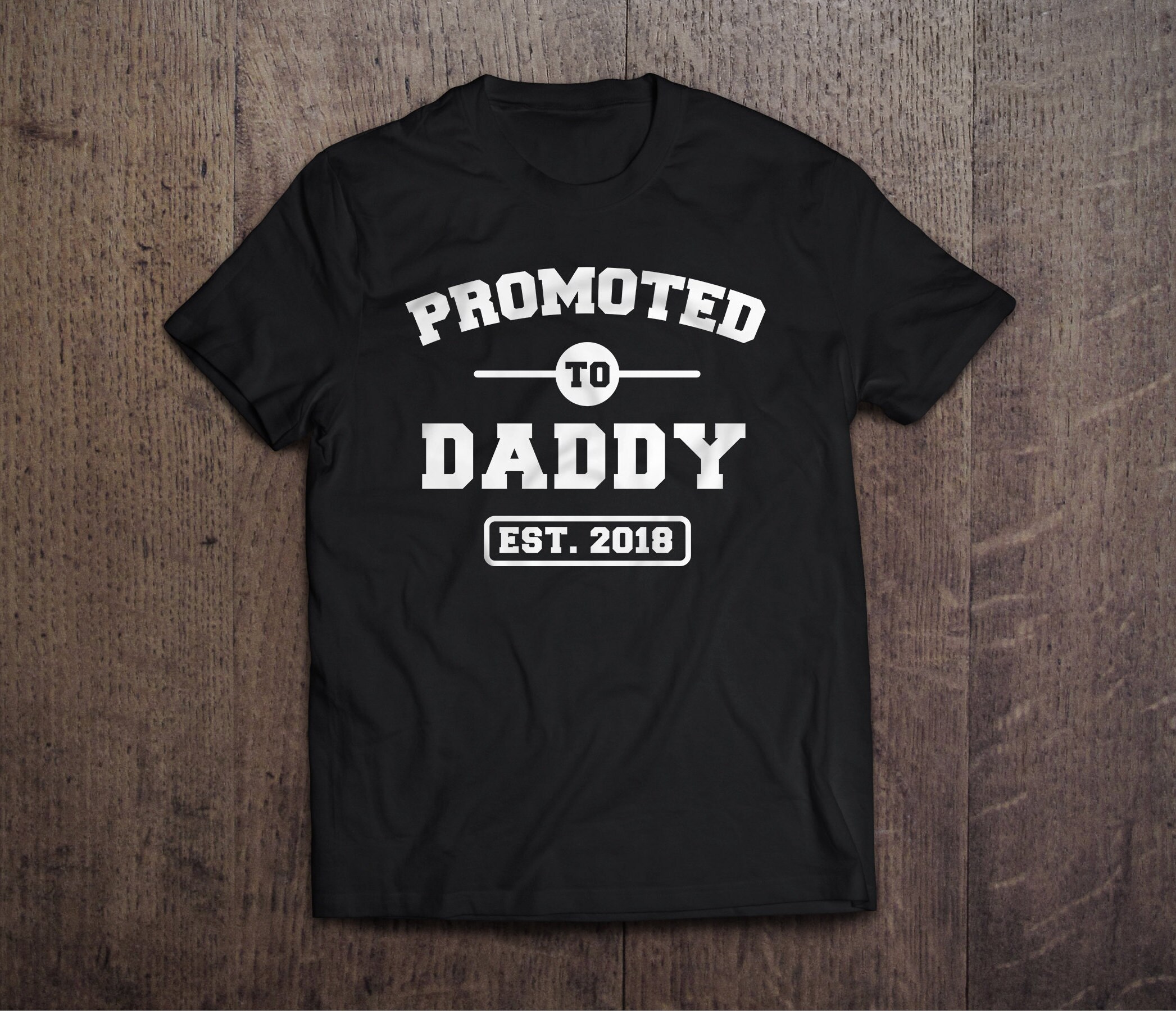 Promoted to Daddy 2018 New Dad New Dad Future Dad New | Etsy