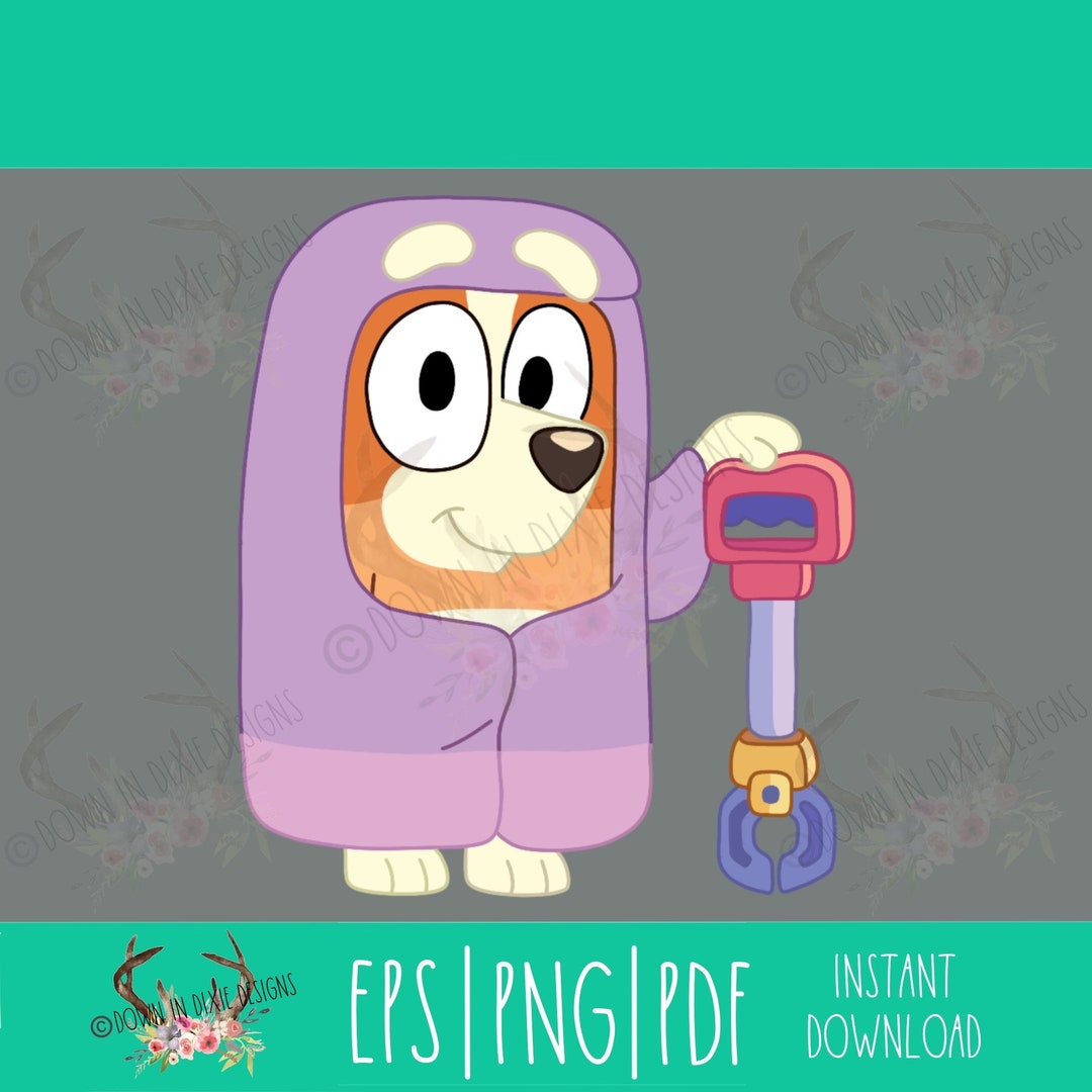 Bluey Inspired Bingo Granny Sublimation PNG/EPS/PDF Instant Download - Etsy