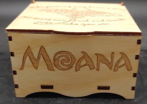 Moana Themed Boxes Laser Cut and Engraved on Wood - Etsy Australia
