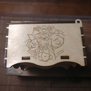 Inspirational Eeyore Boxes, Laser Cut and Engraved on Wood - Etsy