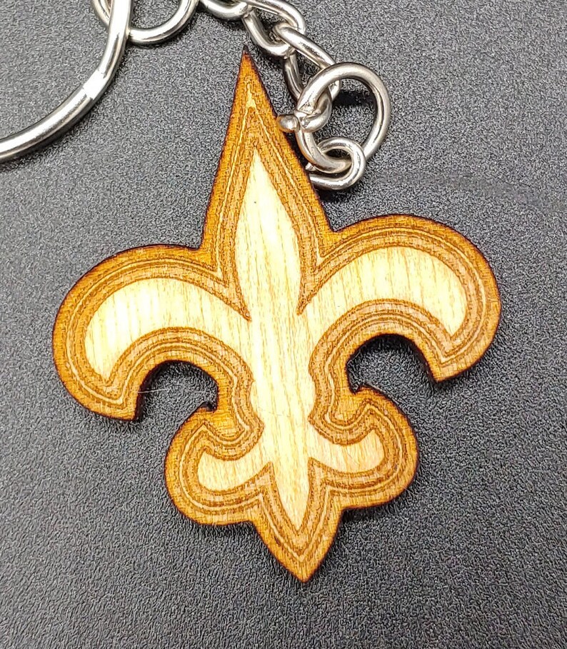 NFL NFC South Team Logo Keychains Laser Cut and Engraved on - Etsy