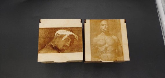 Laser Cut and Engraved on Wood The Notorious BIG Themed Stash Boxes ...