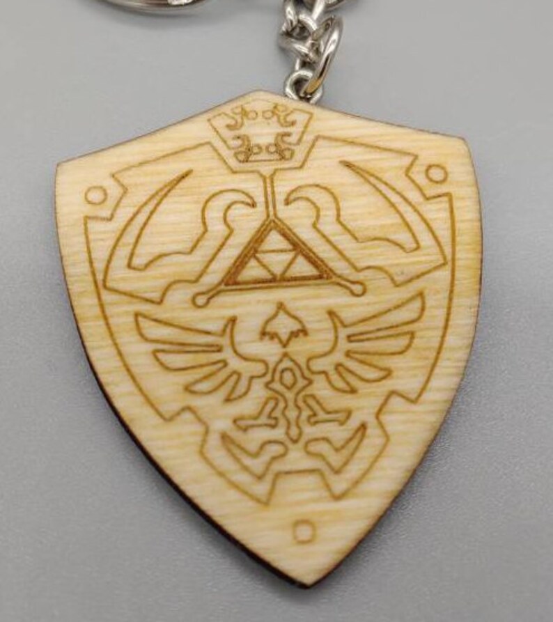 The Legend of Zelda Themed Keychains Laser Cut and Engraved | Etsy